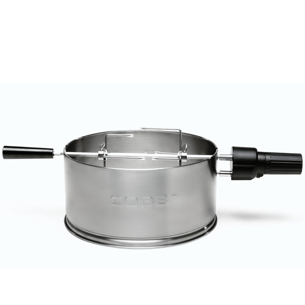 Een hele kip braden op de COBB rotisserie - COBB Benelux